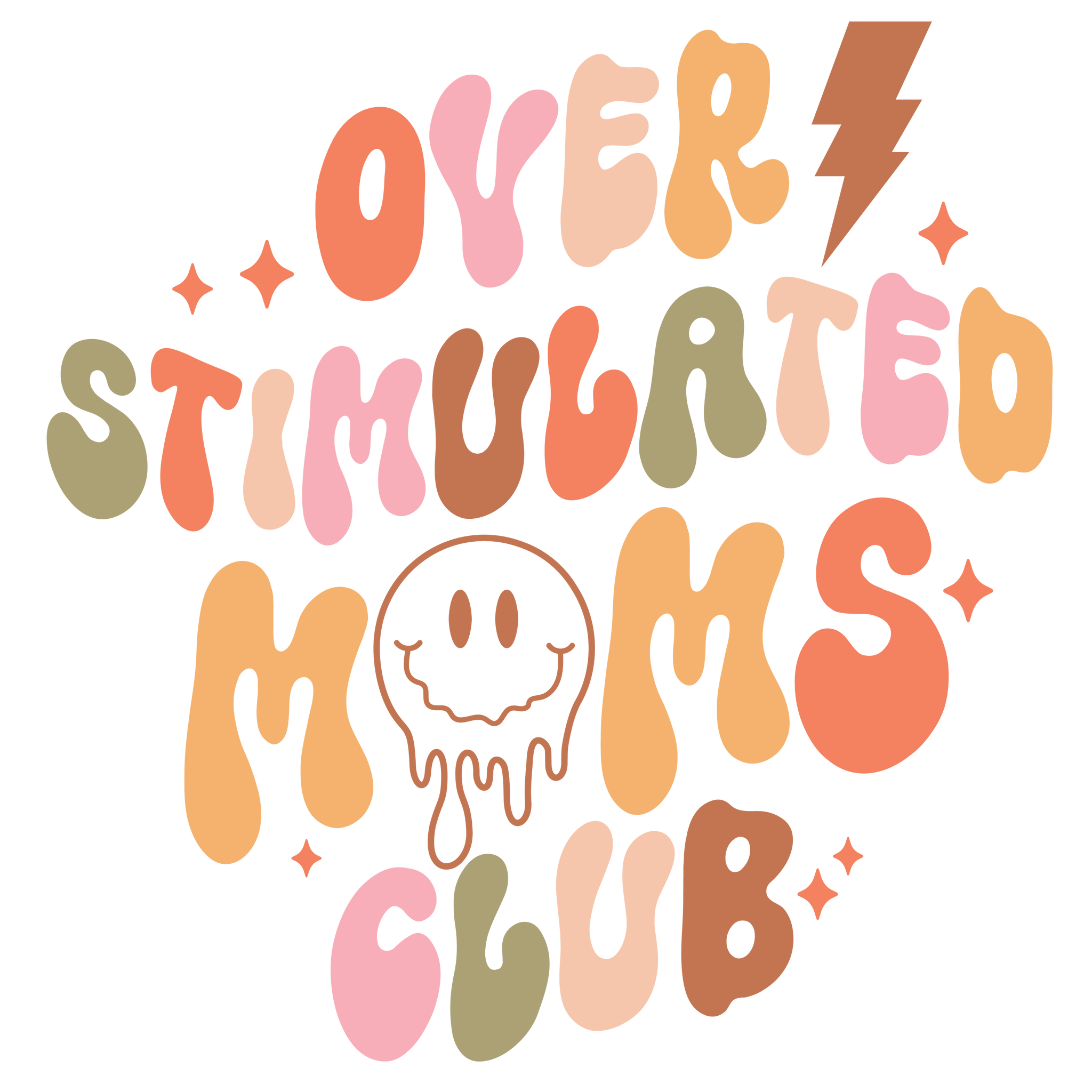 OVER STIMULATED MOMS CLUB – iDezign Kustom Kreations